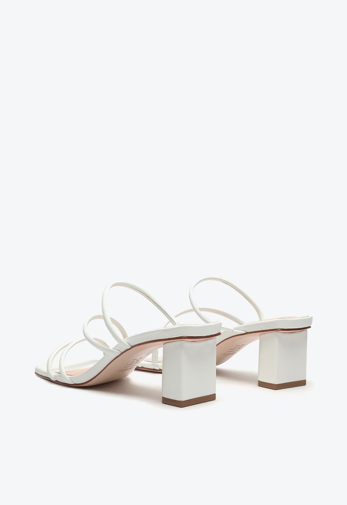 Mule Mid Strings White | Schutz