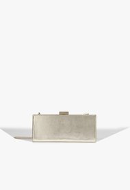 Bolsa Clutch Park Pequena Dourada | Schutz