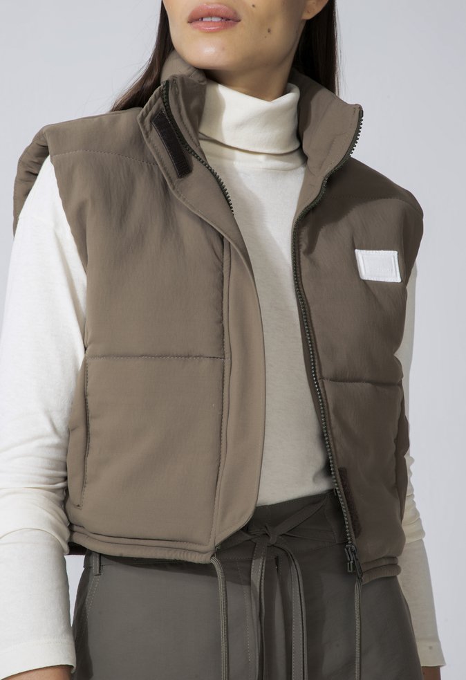 Colete Puffer Catarina Verde | Schutz