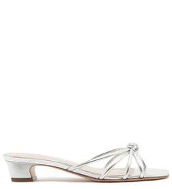 MULE STRINGS MICRO HEEL PRATA | Schutz